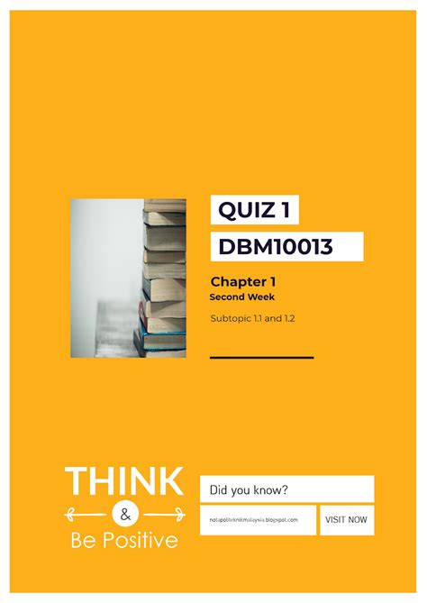 Quiz 1 Dbm10013 Engineering Mathematics 1 Engineering Mathematics 1