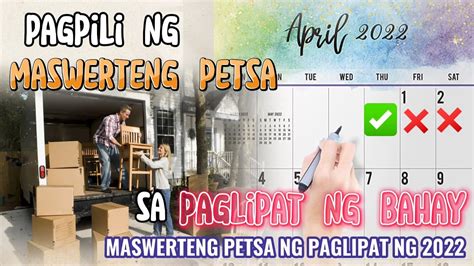 Lucky Date Sa Paglipat Ng Bahay 2024 Dulce Glenine