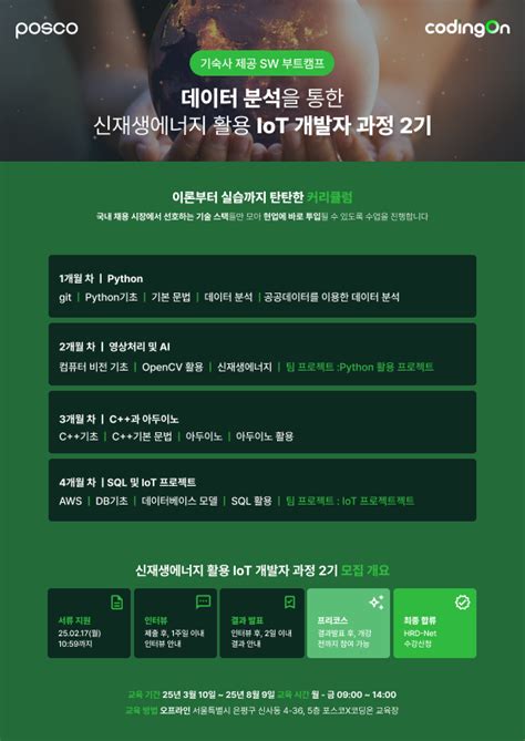 데이터 분석을 통한 신재생에너지 활용 Iot 개발자 과정 2기 요즘것들