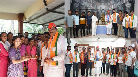 Shankar Jagtap Receives Warm Support From Kiwale Residents During Village Visit Pune Pulse