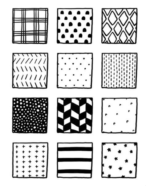 Pin By Rebecca On Arts Visuels Easy Patterns To Draw Zen Doodle Patterns Pattern Drawing