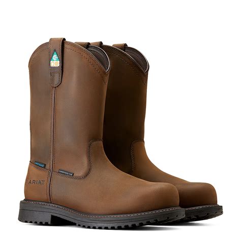 Ariat Mens Rigtek Csa Waterproof Composite Toe Work Boot Academy