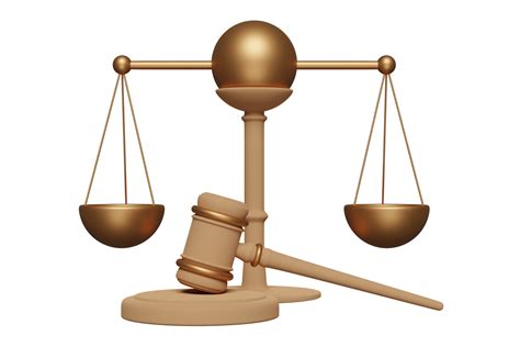 Justice Symbol Hammer