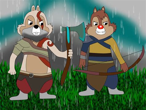 Chip N Dale Munk Of War By Reigntheweremunk On Deviantart