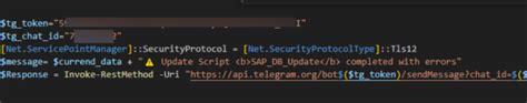 send telegram messages from a powershell script windows os hub