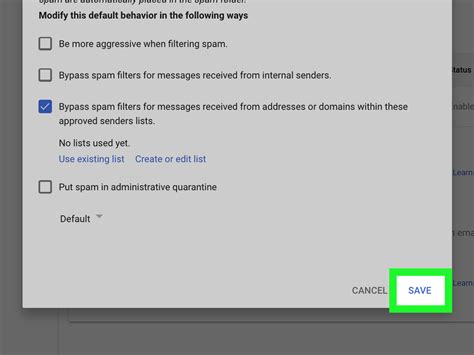 How To Add Safe Senders To The Gmail Approved Sender List