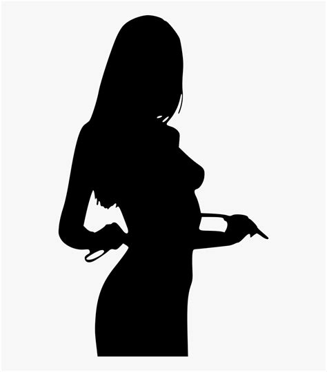 Silhouette Human Woman Sex Sexy People Female Silhouette HD Png