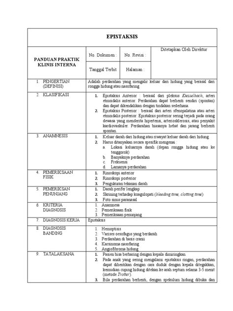 Epistaksis Pdf