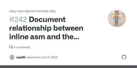 Document Relationship Between Inline Asm And The Intrinsics · Issue