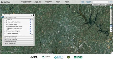 Epa Releases Online Interactive Ecosystem Mapping Tool
