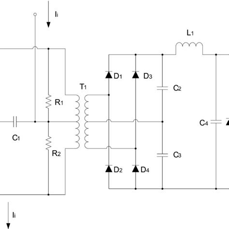 Basic Circuit Diagram For The Simulation Download Scientific Diagram