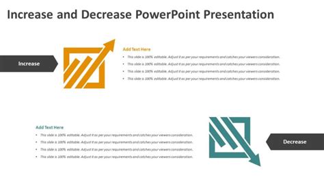 Increase And Decrease Powerpoint Presentation Ppt Templates