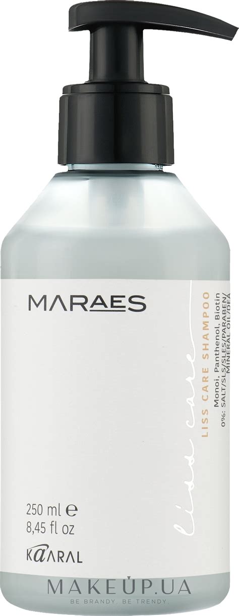 Kaaral Maraes Liss Care Shampoo - Шампунь для прямых волос с пантенолом ...