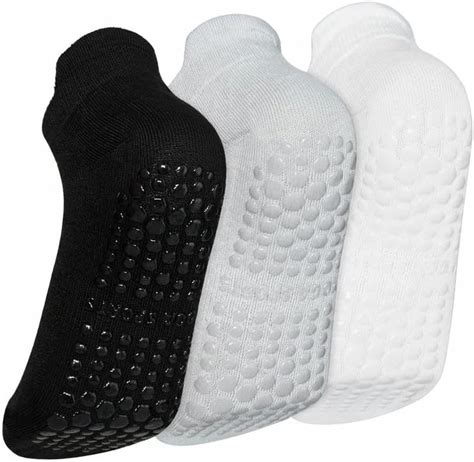 Hotbird Grippy Pilates Socks With Grips For Women Non Slip