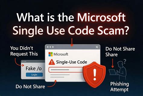 Microsoft Single Use Code Scam What To Do