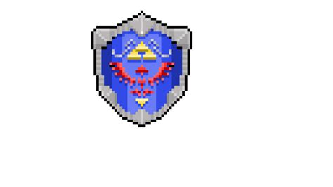 Pixel Hylian Shield