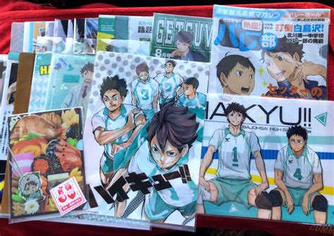 ハイキュー 青葉城西 クリアファイル22枚セット メルカリ