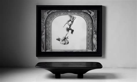 Graphite On Paper Drawing By Ethan Murrow Burnt Wood Coffee Table