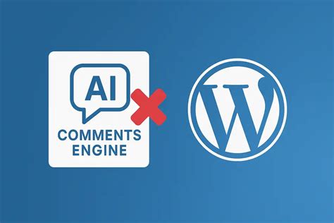 인공지능 댓글 플러그인 Comments Engine Ai 워드프레스 저장소에서 제거 워드프레스 정보꾸러미
