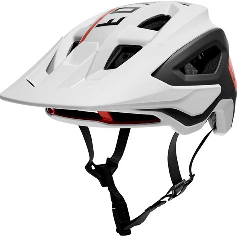 Fox Enduro Mtb Helm Speedframe Pro Blocked Wei Schwarz Maciag Offroad