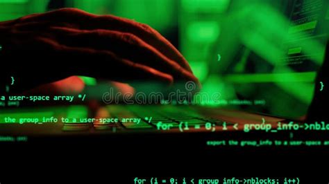 Close Up Hand Of Developing Programming And Coding Technologies