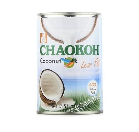 Кокосовое молоко CHAOKON Less Fat, низкокалорийное, 400 мл - купить с ...