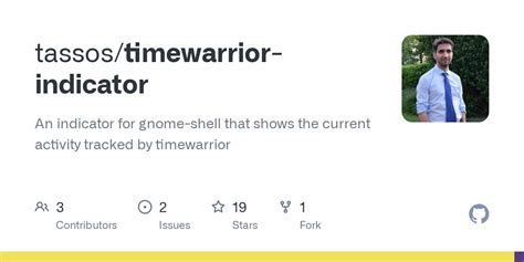 GitHub Tassos Timewarrior Indicator An Indicator For Gnome Shell