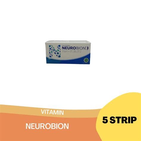 Neurobion Tablet 1 Box Isi 5 X 10 Tablet Putih Lazada Indonesia
