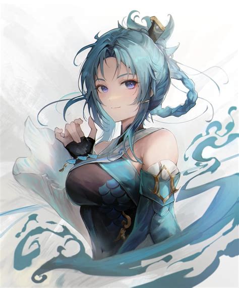 Madame Ping Genshin Impact Drawn By Yonesdraws Danbooru