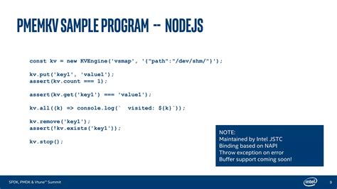 Persistent Memory Programming With Pmemkv Ppt