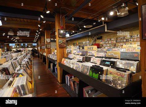 Sonic Boom Vintage Music Store With Revival Of Popularity Of Vinyl