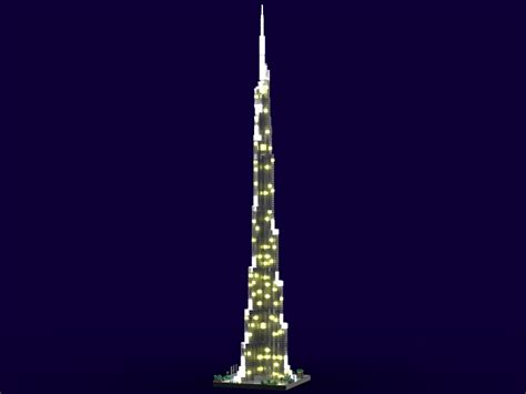 Burj Khalifa Minecraft