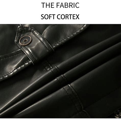 Mens Leather Jacket Motorcycle Jacket Outdoor Daily Wear Windproof Warm Pocket With Belt Fall