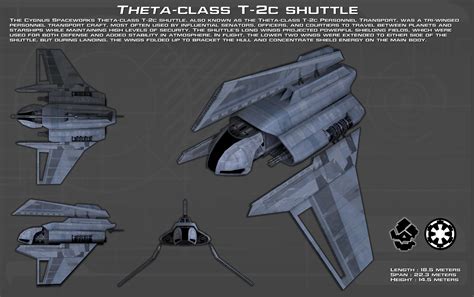 Theta Class T 2c Shuttle Star Wars Rpg Star Wars Infographic Star