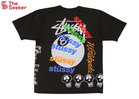 Stussy Sport 100 Pigment Dyed Tee Black