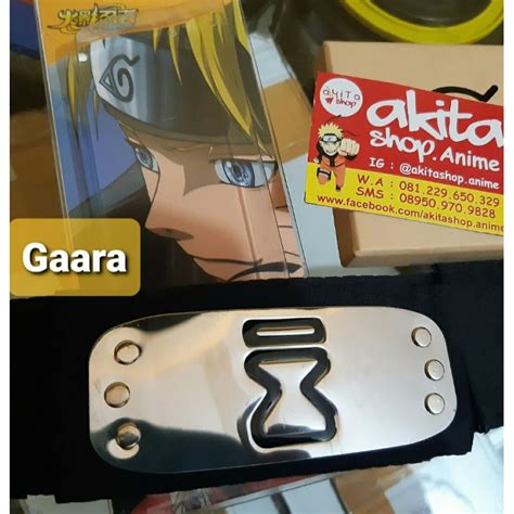 Jual AKSESORIS COSPLAY Headband Ikat Kepala Naruto Konoha Shopee