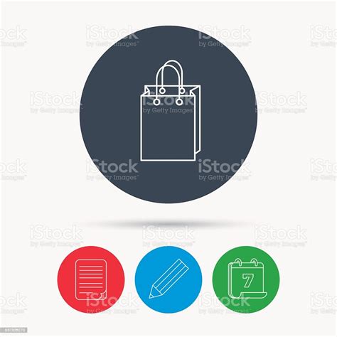 장바구니 아이콘 세일 핸드백 팻말 가방에 대한 스톡 벡터 아트 및 기타 이미지 가방 곧은 끔 Istock
