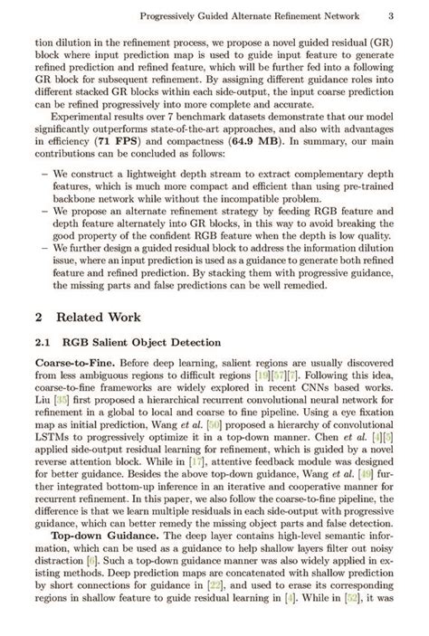 progressively guided alternate refinement network for rgb d salient