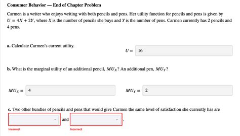 Solved Consumer Behavior End Of Chapter Problem Carmen Is Chegg