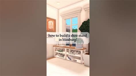 How To Build A Realistic Shoe Rack In Bloxburg Youtube