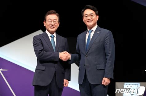 이재명 Vs 박용진 마지막 Tv토론서 장관 탄핵·당심 여심 설전 뉴스포커스