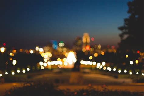 Lights Blurry City Free Photo On Pixabay Pixabay