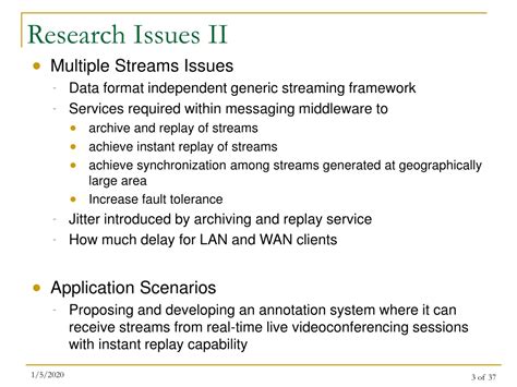 Ppt Scaling And Fault Tolerance For Distributed Messages In A Service And Streaming