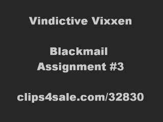 Blackmail Assignment Mz Sienna Foxx Fetish Goddess Clips Sale