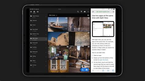 Adobe Lightroom อปเดตรองรบการแสดงผล 2 หนาจอ Split View บน iPad