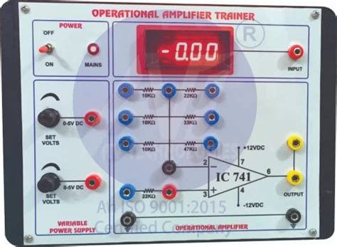 Fully Automatic Digital Operational Amplifier Trainer For Laboratory
