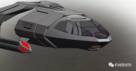 飞行模型uss ozymandias航天飞机模型3D图纸 SolidWorks设计 知乎