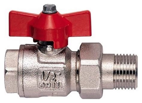 Шаровый кран Itap 098 Ideal 1 1/4" нар-вн, накидная гайка, ручка ...