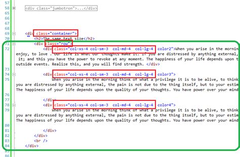 The Aspnet Mvc Club Bootstrap Tutorial Lesson 1 Grids And Responsive Layouts