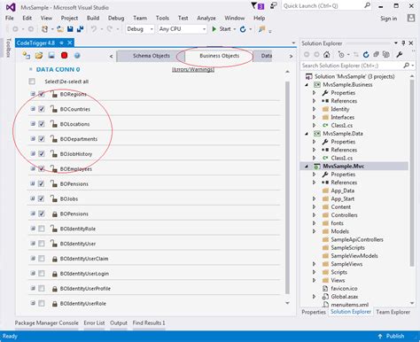 Database To Full Asp Net Mvc App In Minutes Rapid Code Frameworks